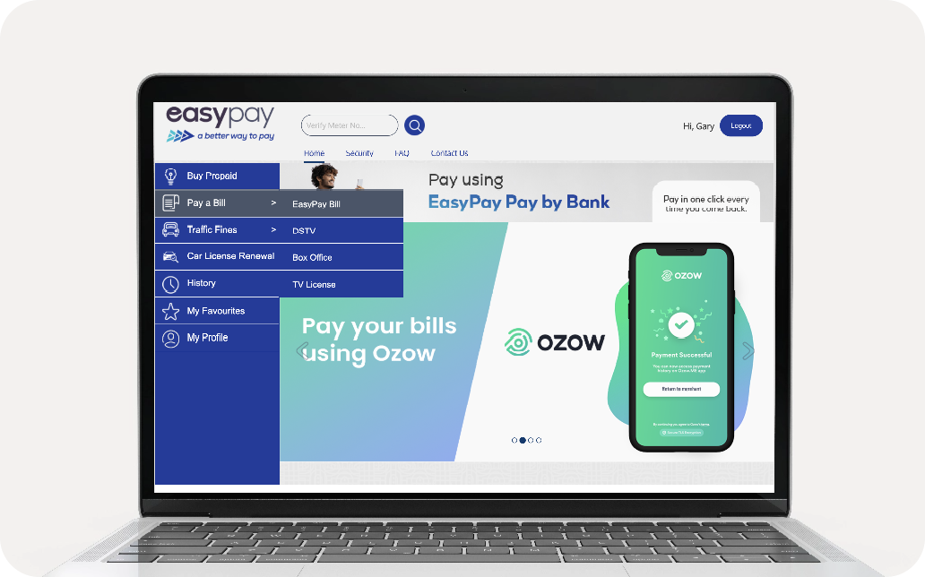 Using EasyPay to pay for your Vuma Reach Prepaid Services! - RSAWEB Shop