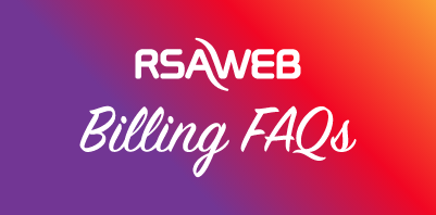 Billing FAQs - RSAWEB Shop