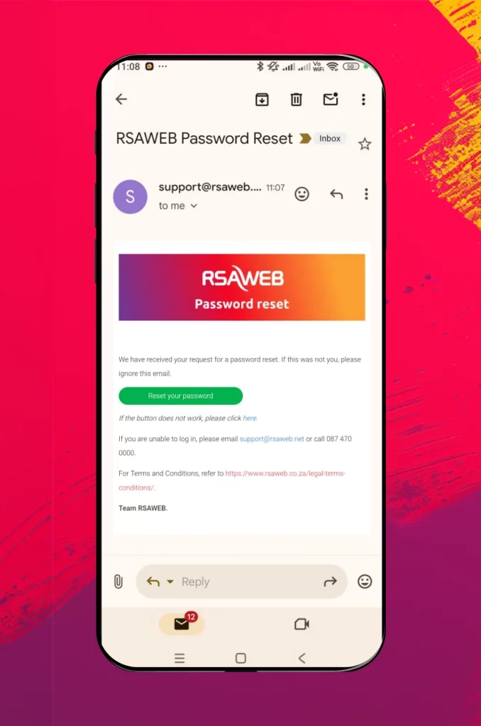 How to Log In to the RSAWEB Mobile App - RSAWEB Shop